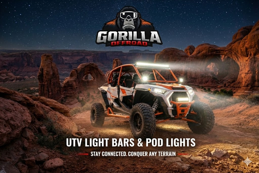 UTV Light Bars | GORILLA OFFROAD