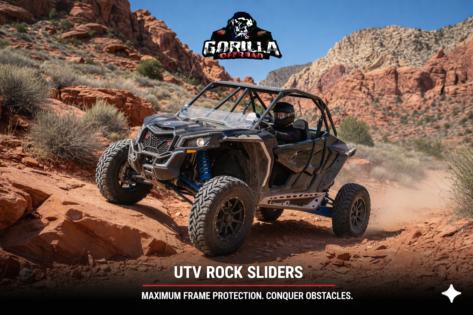 UTV Rock Sliders | GORILLA OFFROAD