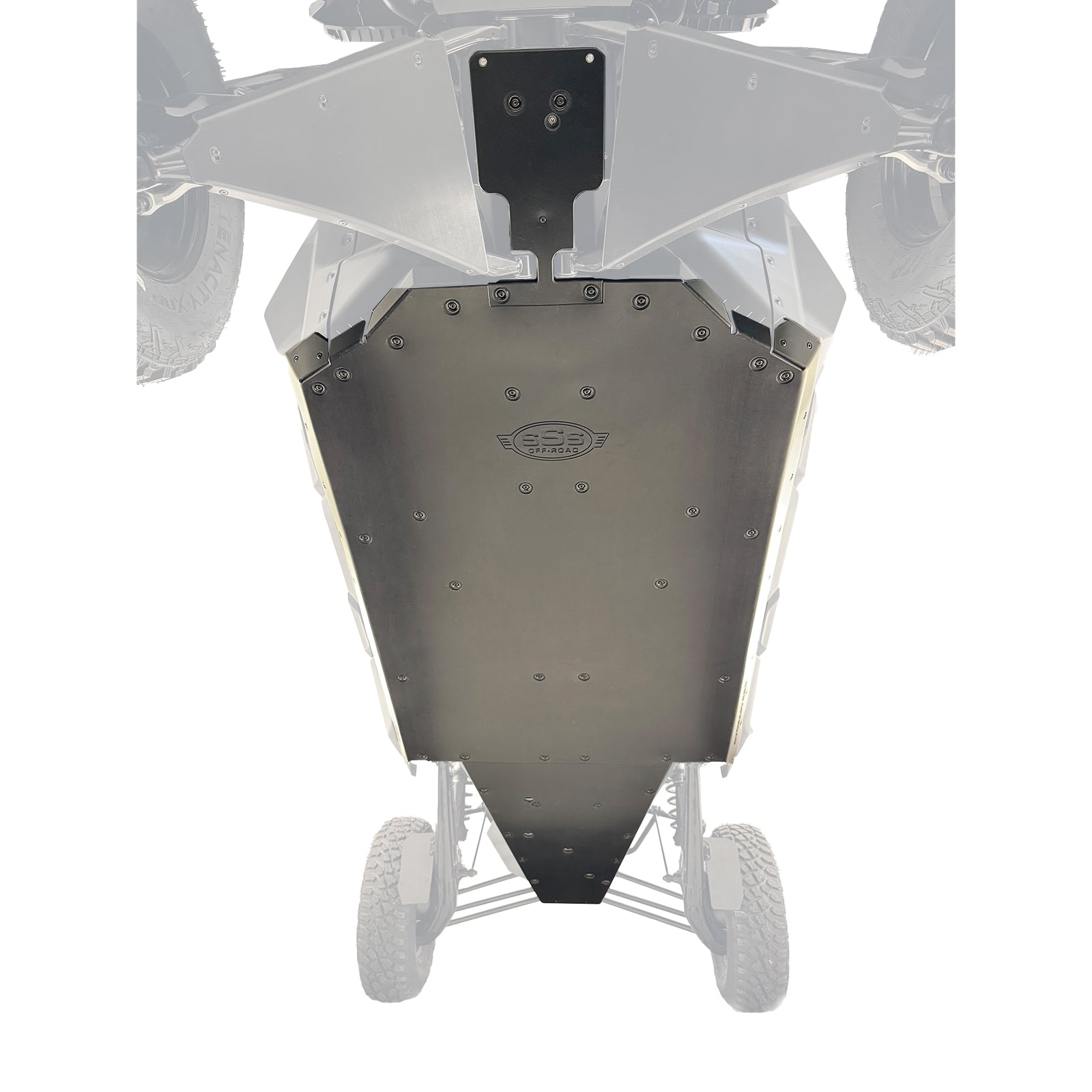 Premium 3-Piece UHMW Skid Plate for Can-Am Maverick R Max