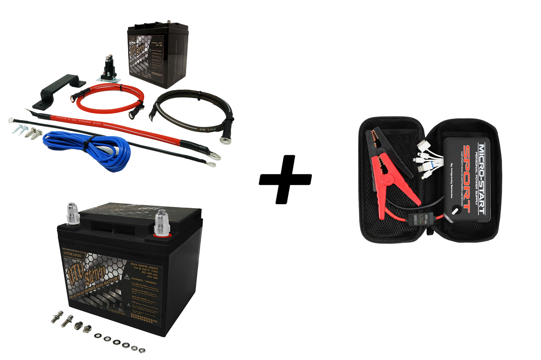 Polaris RZR 2nd Battery Kit
